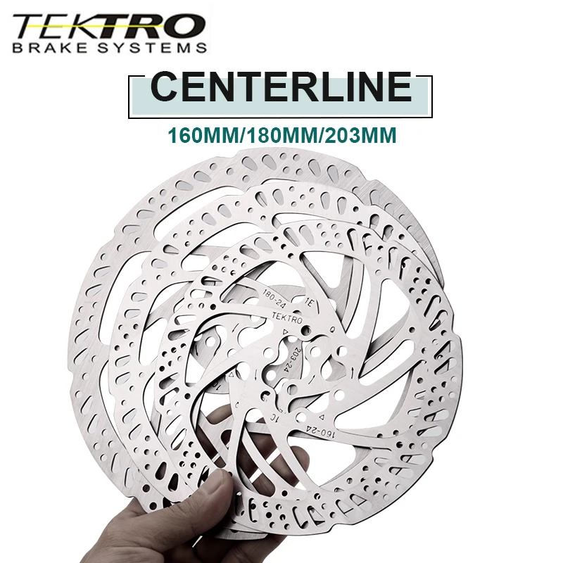 Tektro Bike Rotor 160mm 180mm 203mm Mountain Bicycle Hydraulic Disc ...