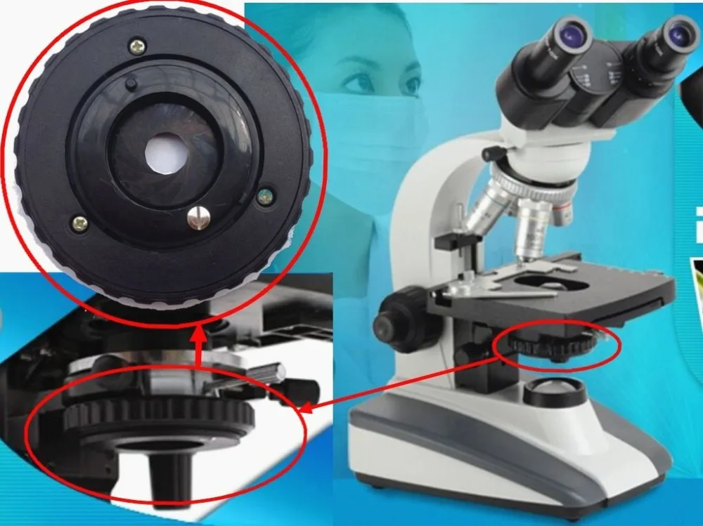 Iris Diaphragm Microscope
