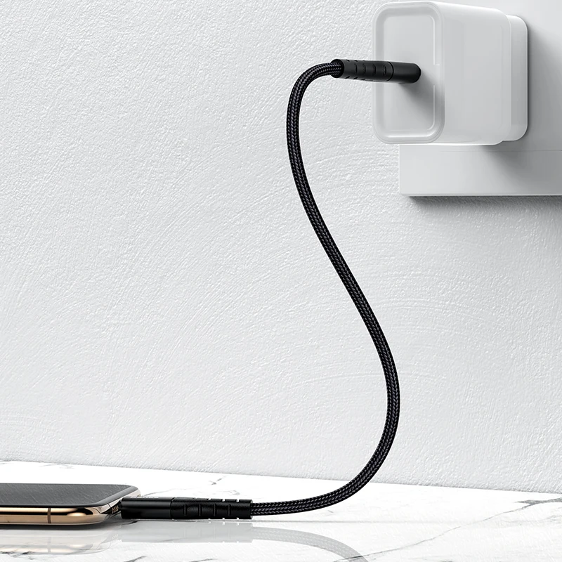 PD кабель usb type c к Lightning зарядный кабель MFI для IPhone XS XR 8 ...