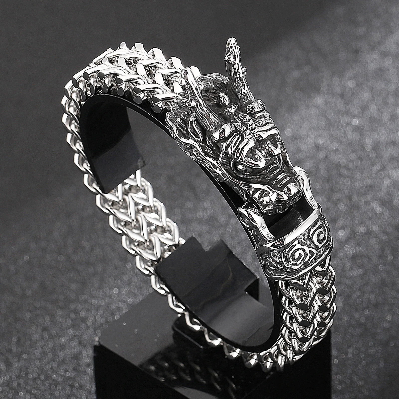 Stainless steel dragon bracelet store