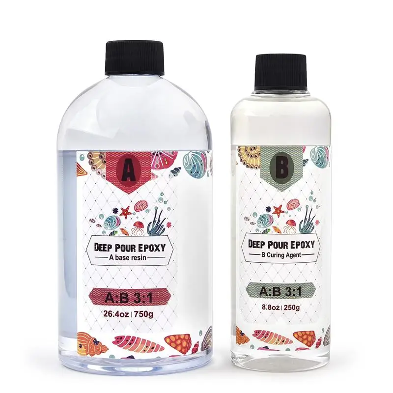 UV Cola de Resina Epóxi para Fazer Jóias, Alta Adesivo, Crystal Clear ...