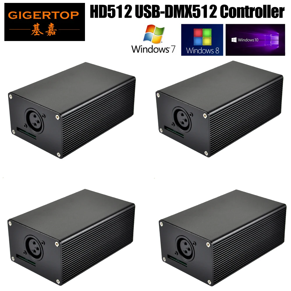Freeshipping Quman HD512 BOX USB DMX512 Dongle USB Stage Light Dmx512 Interface Computer ...