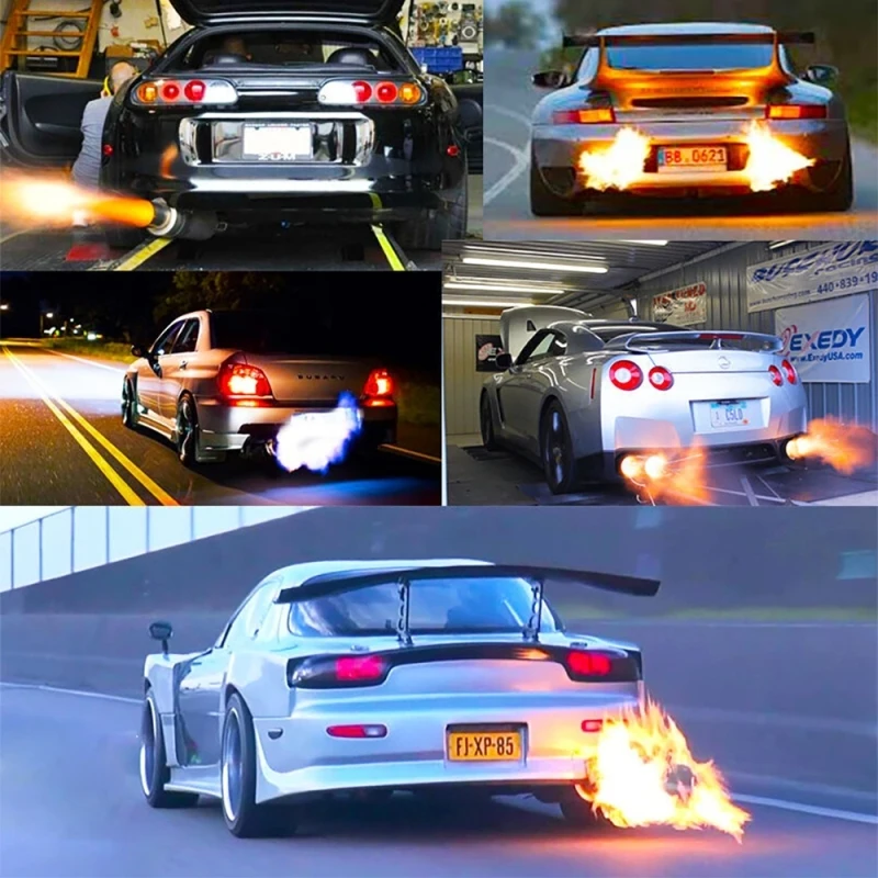 Nissan Exhaust Flames