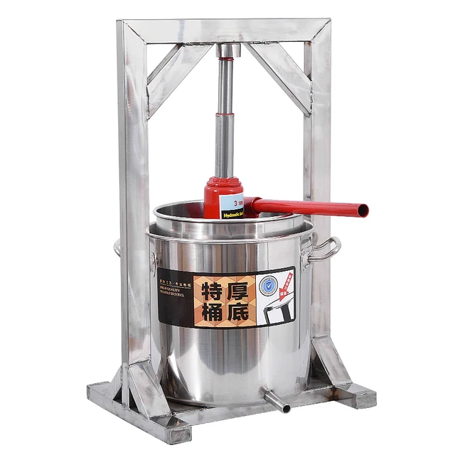 36L Capacity Fruit Juice Cold Press Juicing Machine Stainless Steel ...