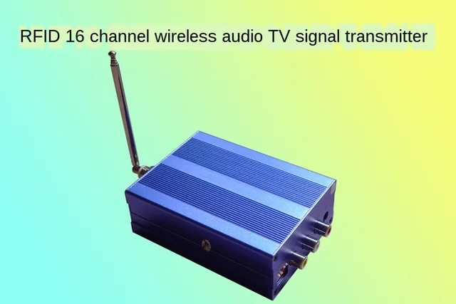 TV Signal Transmitter UHF Wireless Video AV to RF Analog TV Open ...