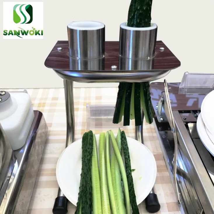 Manual Cut Cucumber Strips Machine Cucumber Cutting Machine Carrot ...