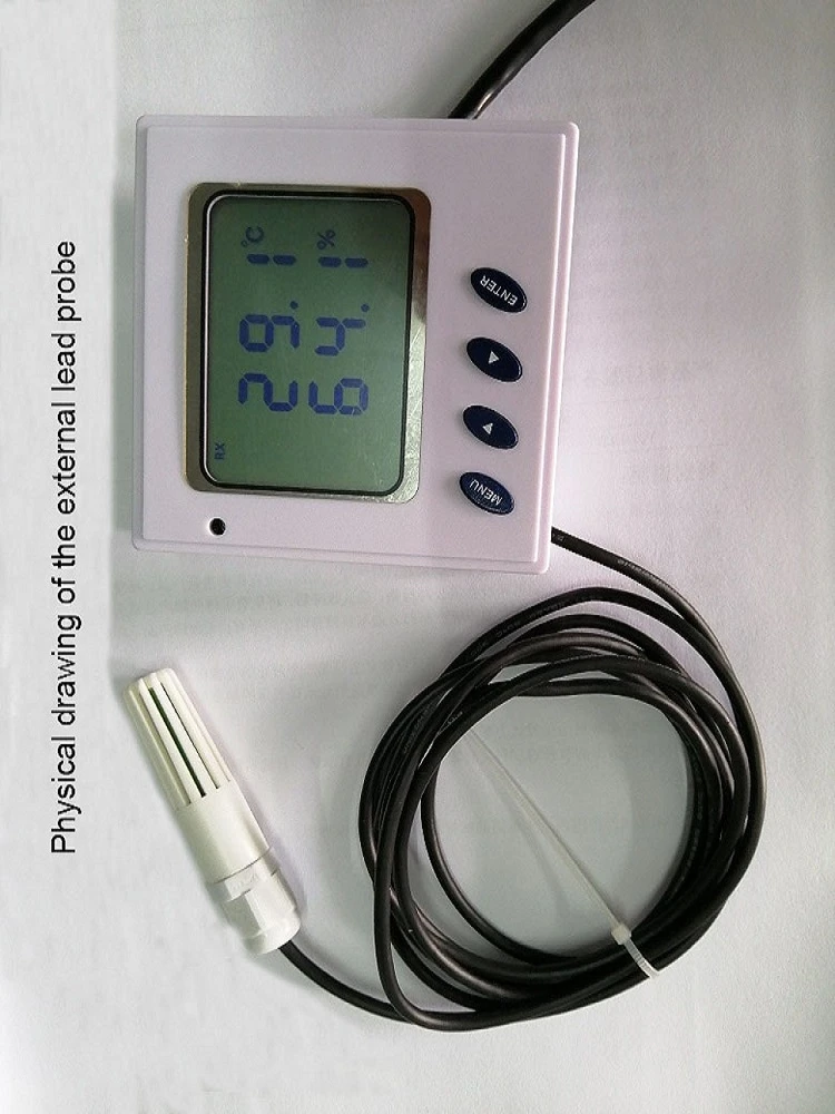 Ethernet Ip Network Temperature And Humidity Transmitter Tcp Udp Snmp Protocol Built In Sht30