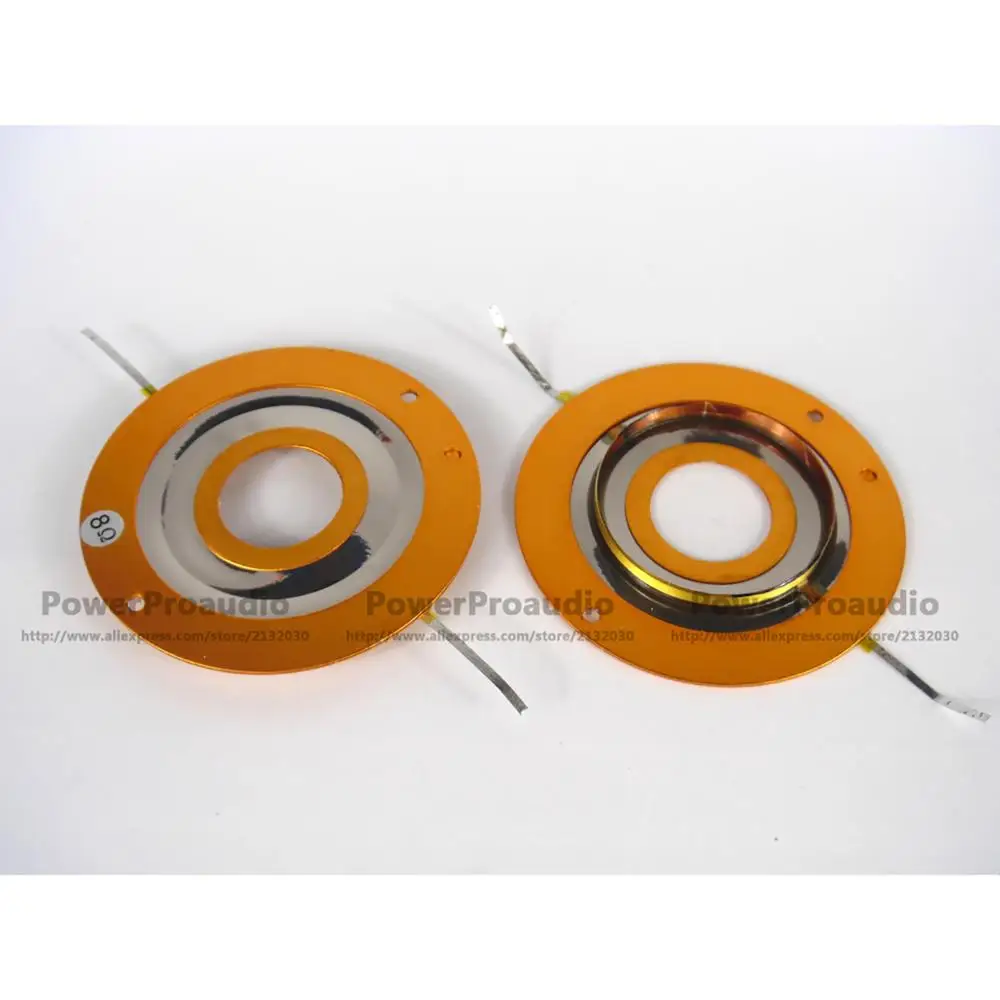 2 Pcs Pure Aluminium Flat Wire Voice Coil Titanium Diaphragm For Jbl ...