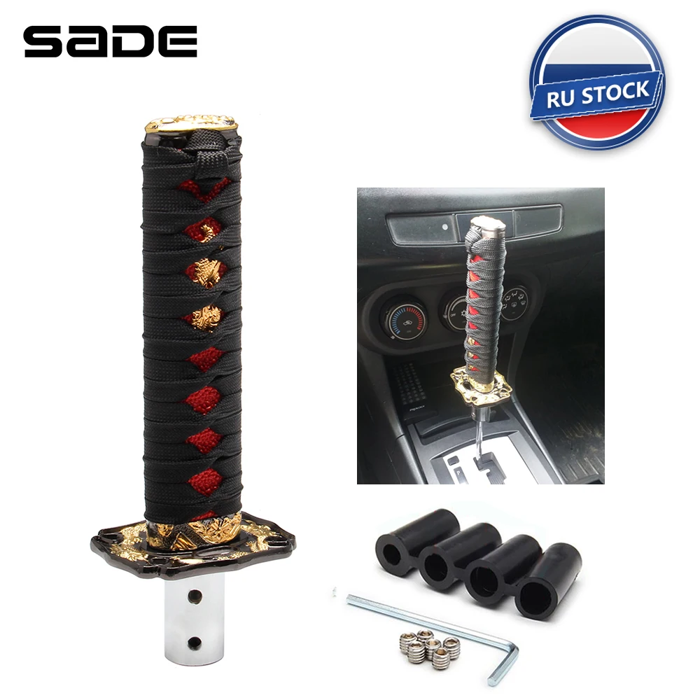 Universal JDM Samurai Sword Shift Knob 150MM Katana Samurai Knife Gear ...