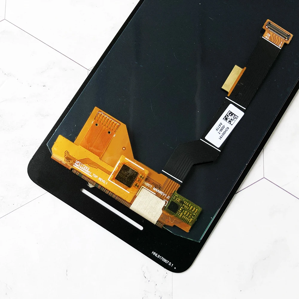 AAAเดิมAmoled 5.0 "HTC Google Pixel 2 จอแสดงผลLCD Touch Screen Digitizer Assembly Pixel2 หน้าจอ ...