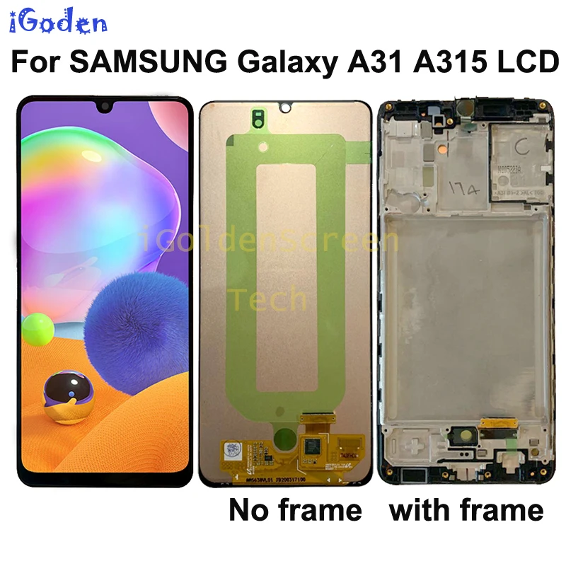 Original 6.4'' Display For Samsung Galaxy A31 A315 Sm-a315f Sm-a315f/ds ...