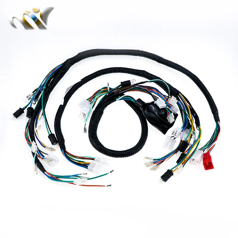 motorcycles electric full assembly spare parts entire vehile cable wire ...