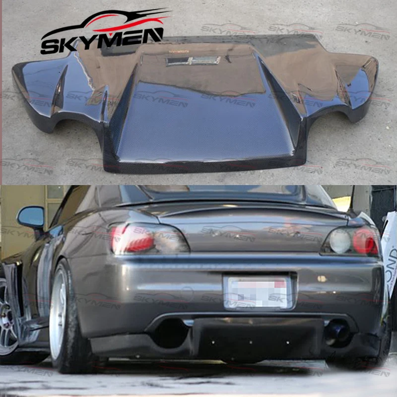 JS Style Rear Diffuser For Honda S2000 JS RACING Carbon Rear Bumper ...