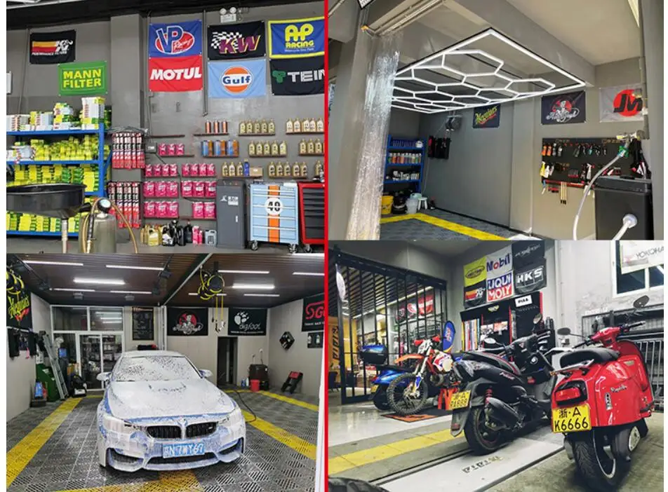 Garage Mercedes Flag