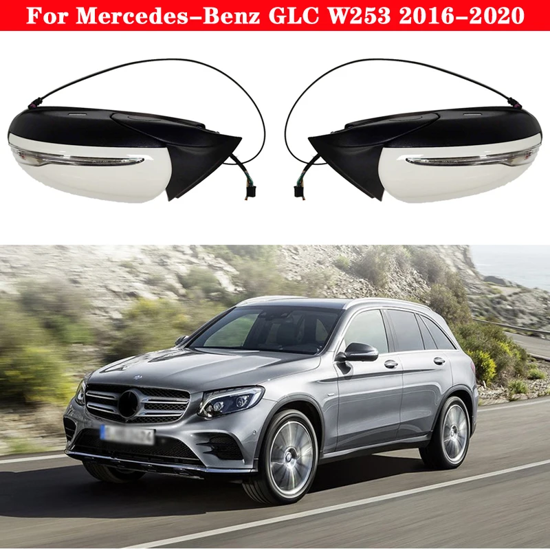 For Mercedes-Benz GLC W253 Car Exterior Rearview Mirror 2016-2020 Side ...