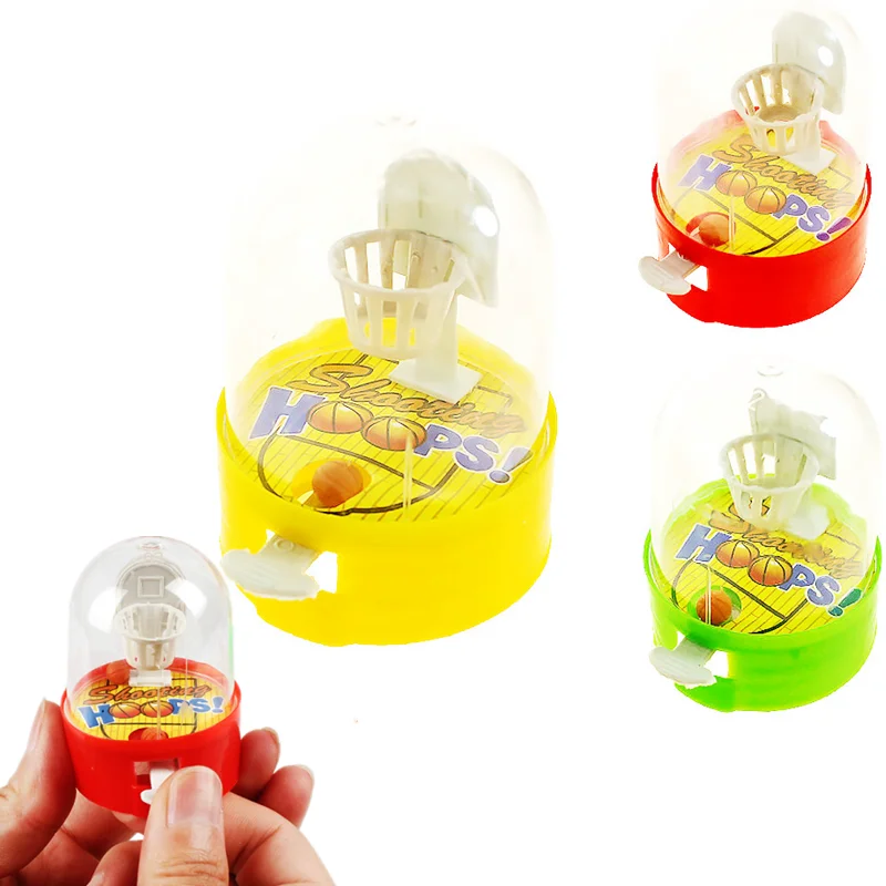 1 Pcs Cute Mini Basketball Machine Safe Handheld Finger Ball Reduce ...