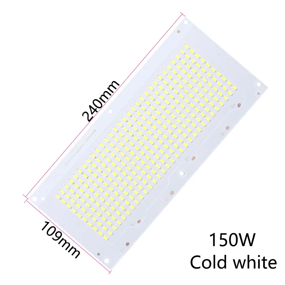 Chip de cuentas de lámpara LED SMD5730, 50W, 100W, 150W, 200W ...