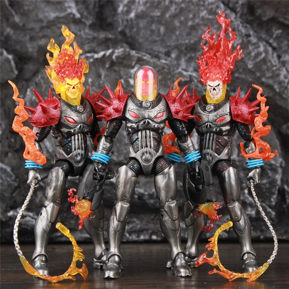 Original Marvel Legends Cosmic Ghost Rider 6" Action Figure Fire Whip ...