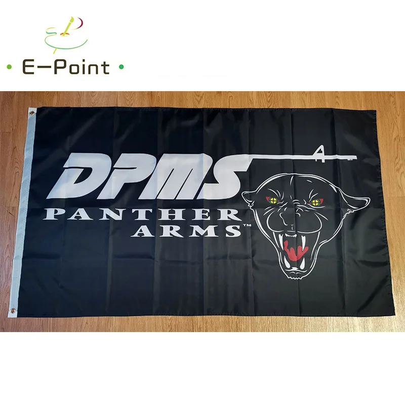 DPMS-Panther-Arms-Gun-Flag-3ft-5ft-90-150cm-Size-Christmas-Decorations ...