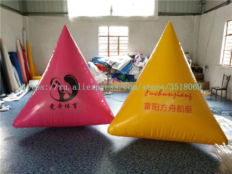 Cheap Sale 1.5 Meters Pvc Water Inflatable Buoys Water Triangle ...