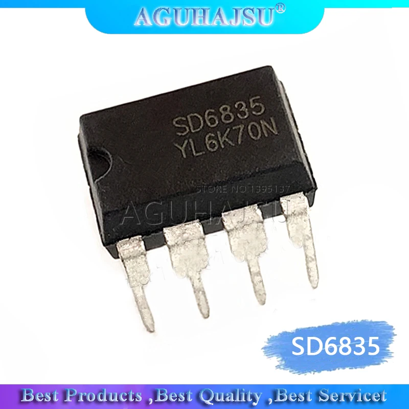 10 stücke SD6835 DIP 8 6835 DIP8 DIP|integrated circuit|ic dipic ...