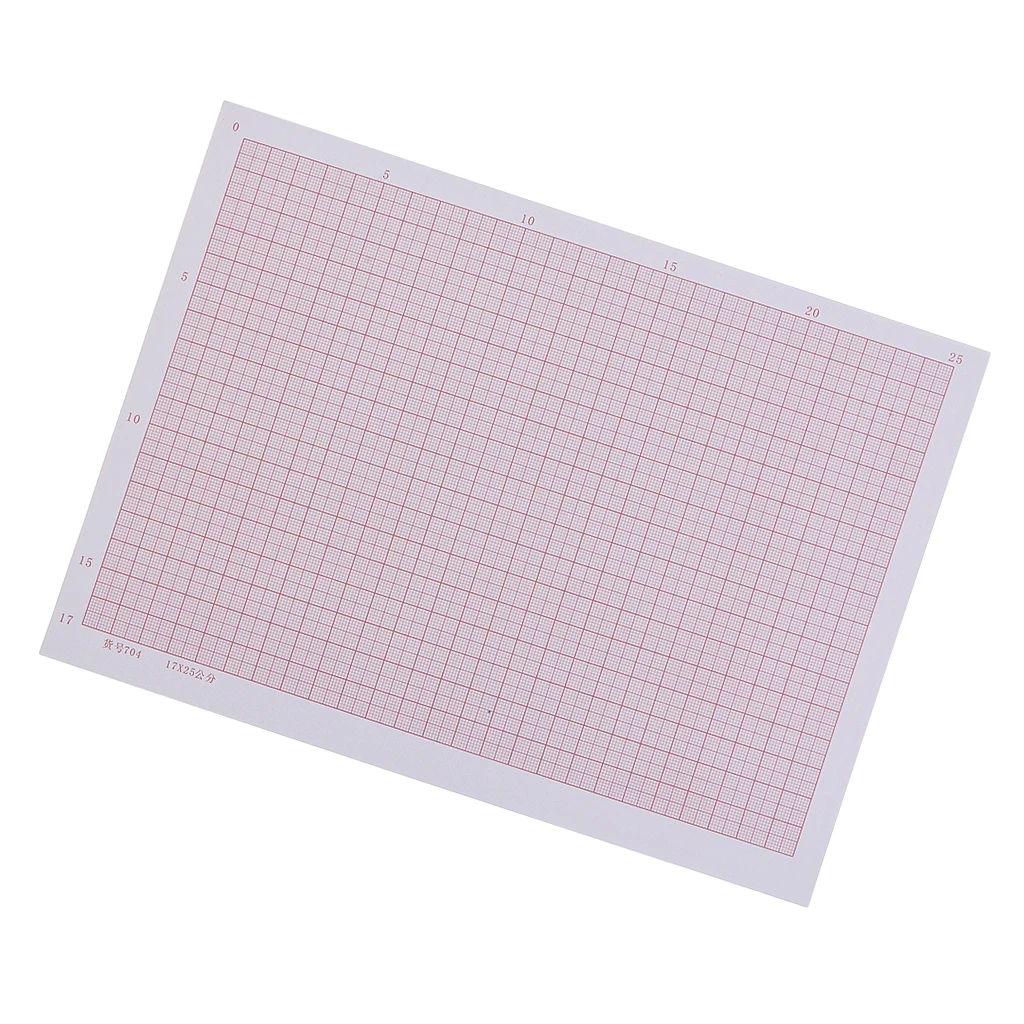 100 Piece A4 Coordinate Paper Graph Paper Calculating Paper Grid ...