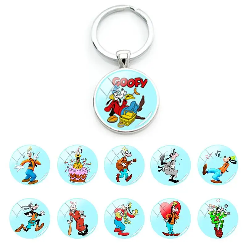 Goofy Disney Cartoon Keychain