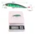 1Pcs Laser 3D Eyes Bionic Minnow Fishing Lure 90mm 7g Artificial Hard Bait with Feather Treble ...