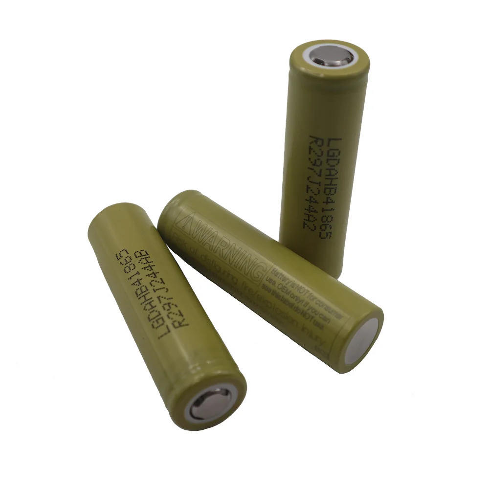 C & P LGDAHB41865 1500mAh 3 piezas INR18650 Li Ion 3,6 V 1.5Ah tasa de ...