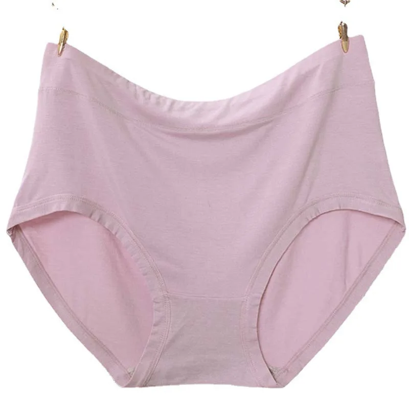 Women-high-waist-plus-size-modal-underwear-loose-and-comfortable-big ...