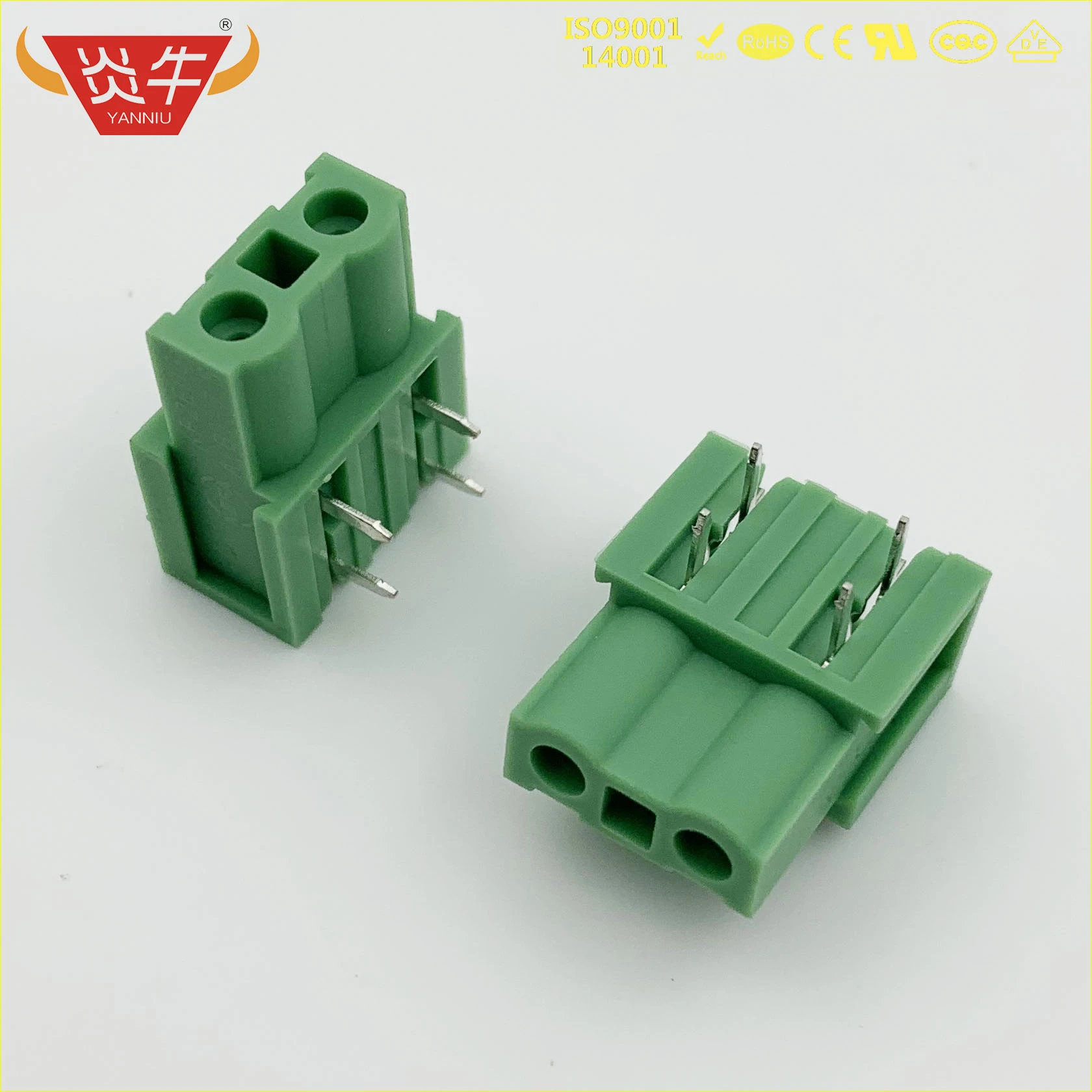 KF2EDGA 7.5 2P ~ 12P PCB CONNECTOR PLUG IN TERMINAL BlOCK 2EDGA 7.5mm ...