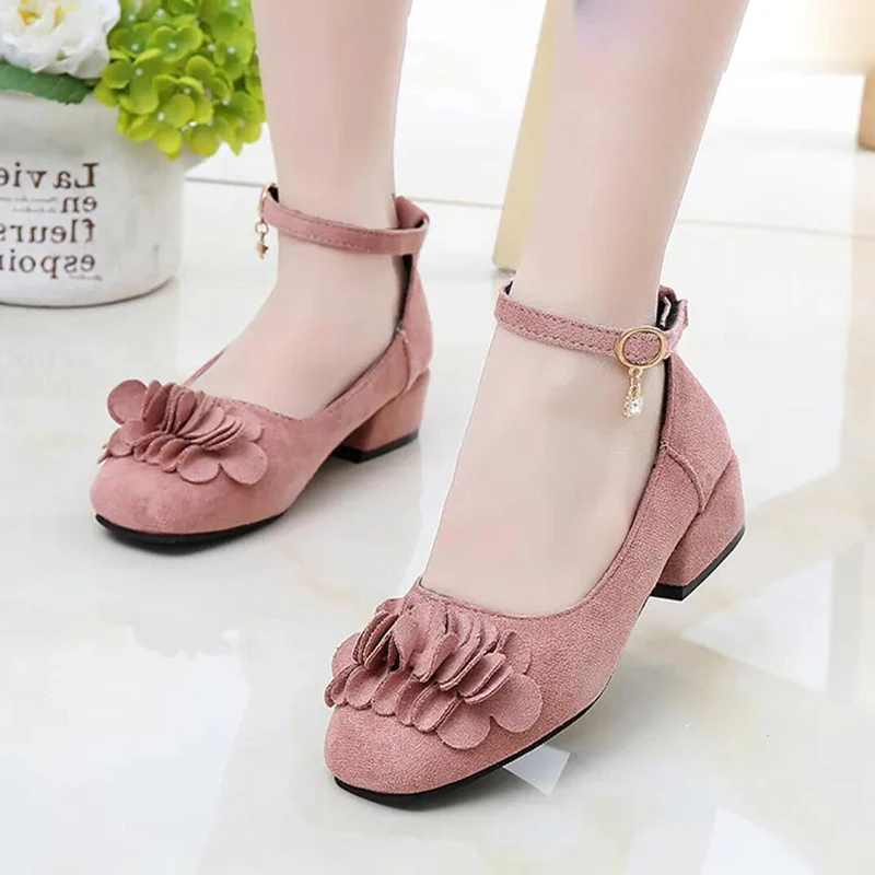 Sandals For Girls High Heel Pink