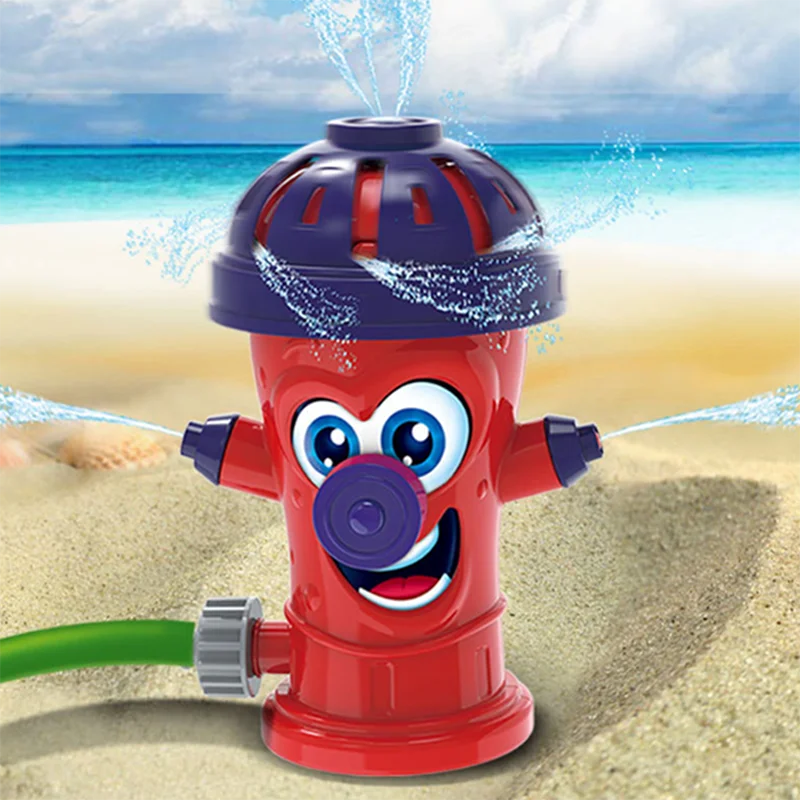 Kids-Cartoon-Funny-Fire-hydrant-Children-Water-Spray-Baby-Bath-Play-Toy ...