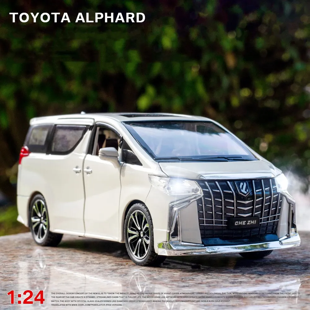 Diecast Toy Vehicle Model Toyota Alphard | Toyota Alphard Toy Car Model ...