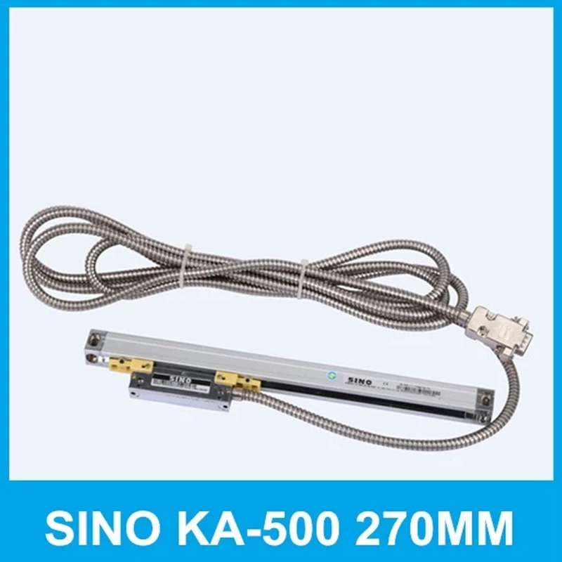 SINO KA-500 270mm 5um slim DRO linear scale KA500 0.005mm 270mm linear glass optical encoder ...