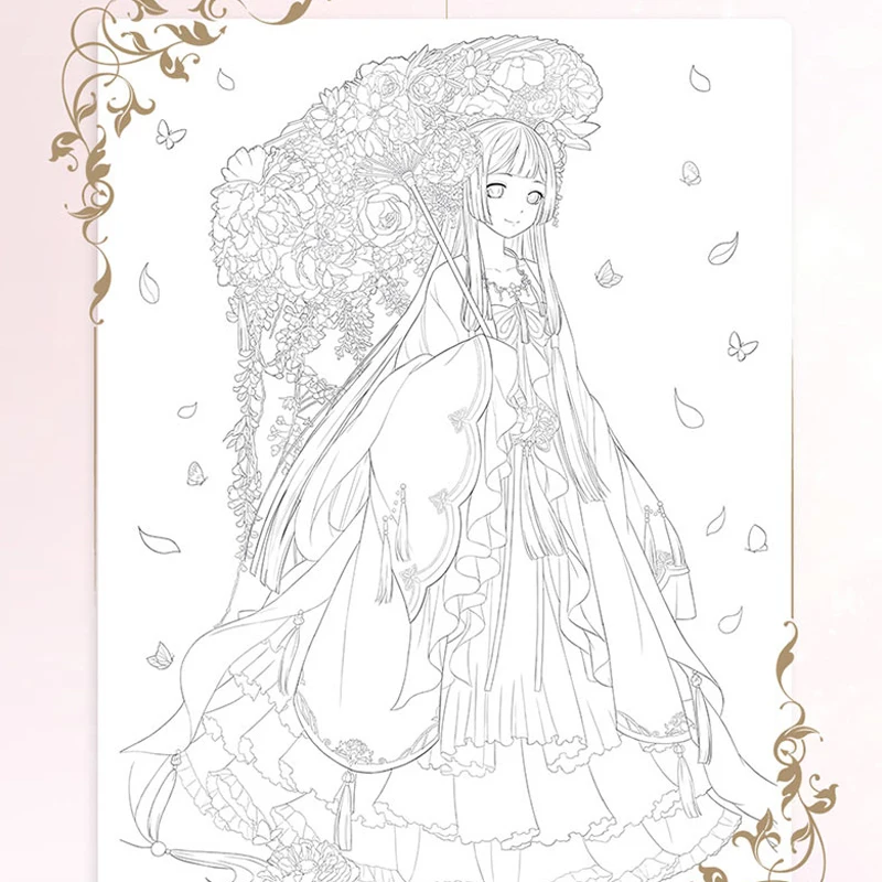 Hit Girl Comic Coloring Pages