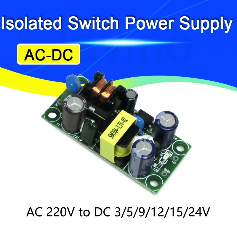 Ac Dc Isolated Power Supply Module 220v 5v | 220v 3.3v 5v 12v Power ...