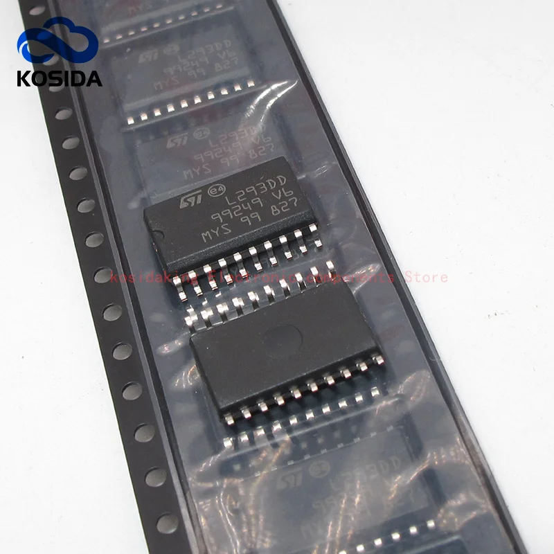 5-50PCS-L293DD-L293D-L293-L2930-L293DD013TR-SOP-20-Bridge-drive-chip-IC ...