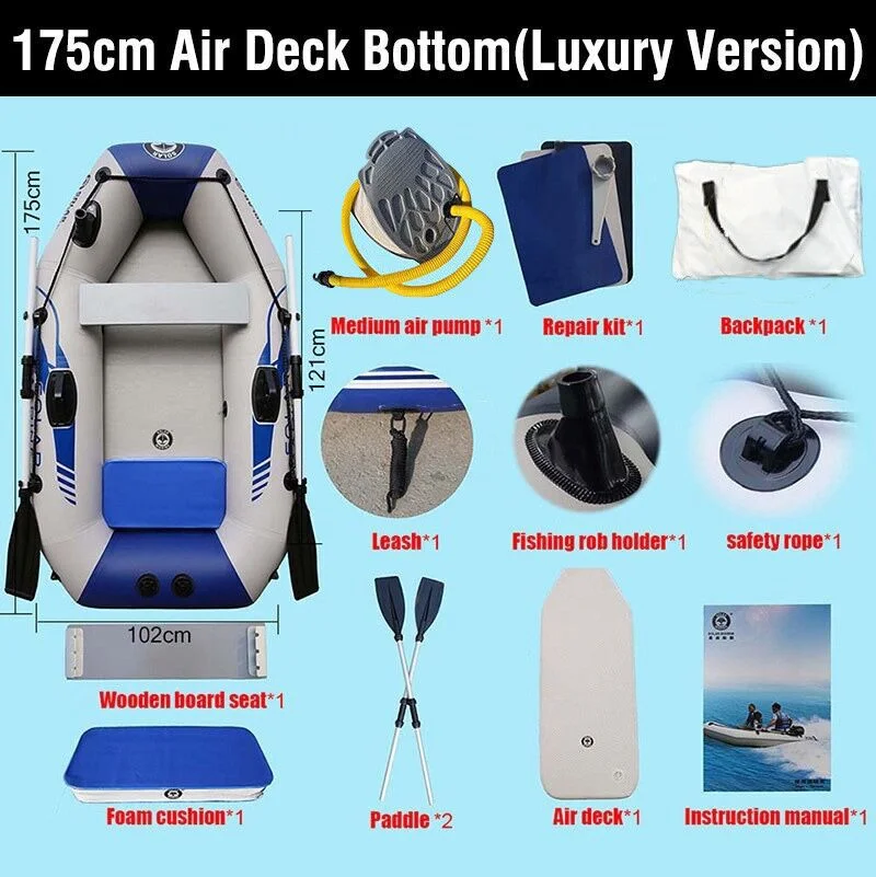 Single Person Inflatable Fishing Boat – Affilishops MarketPlace