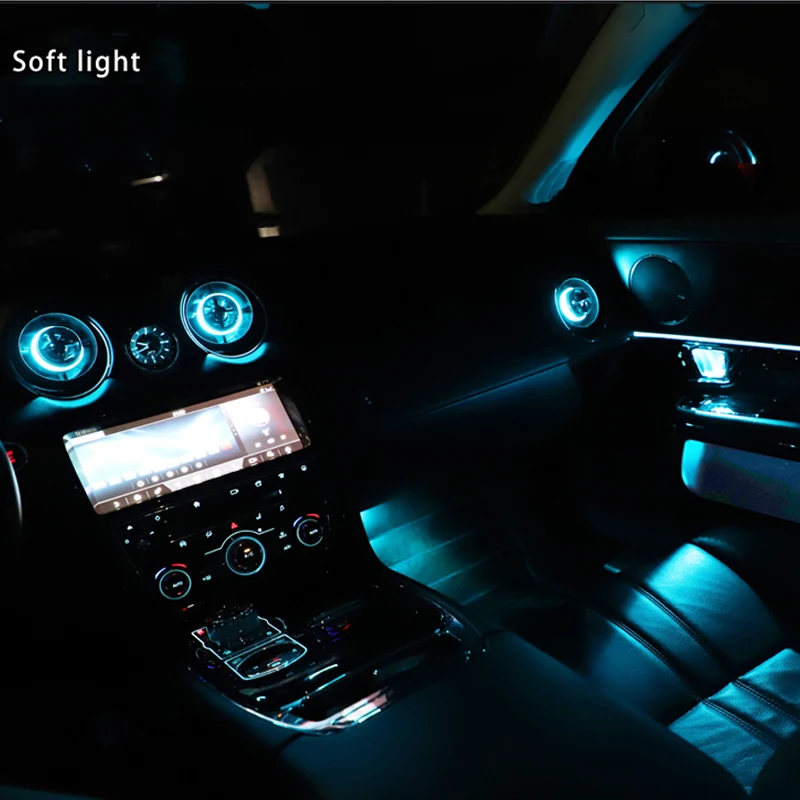 Jaguar Xf Interior At Night