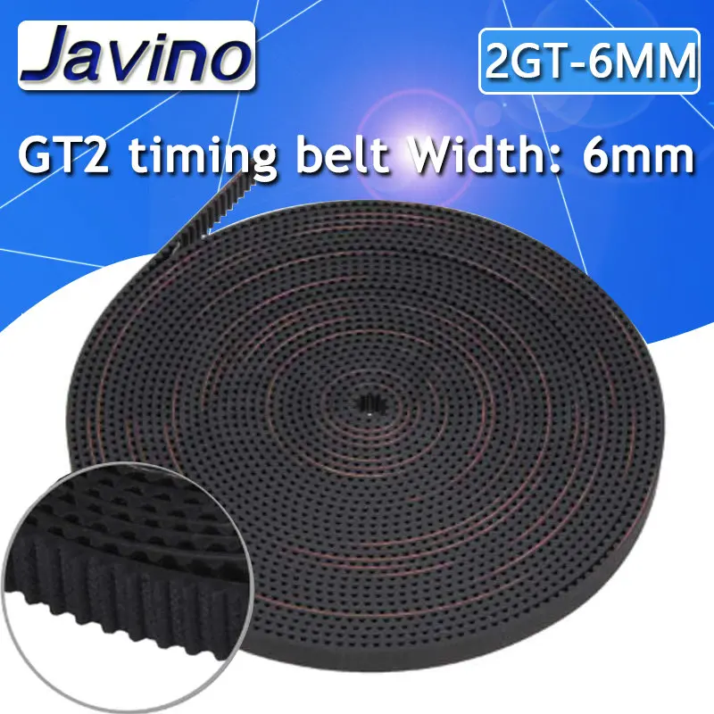 Gt2 6mm Timing Belt 3d Printer | 2gt Gt2 Timing Belt 6mm 10m | 3d ...