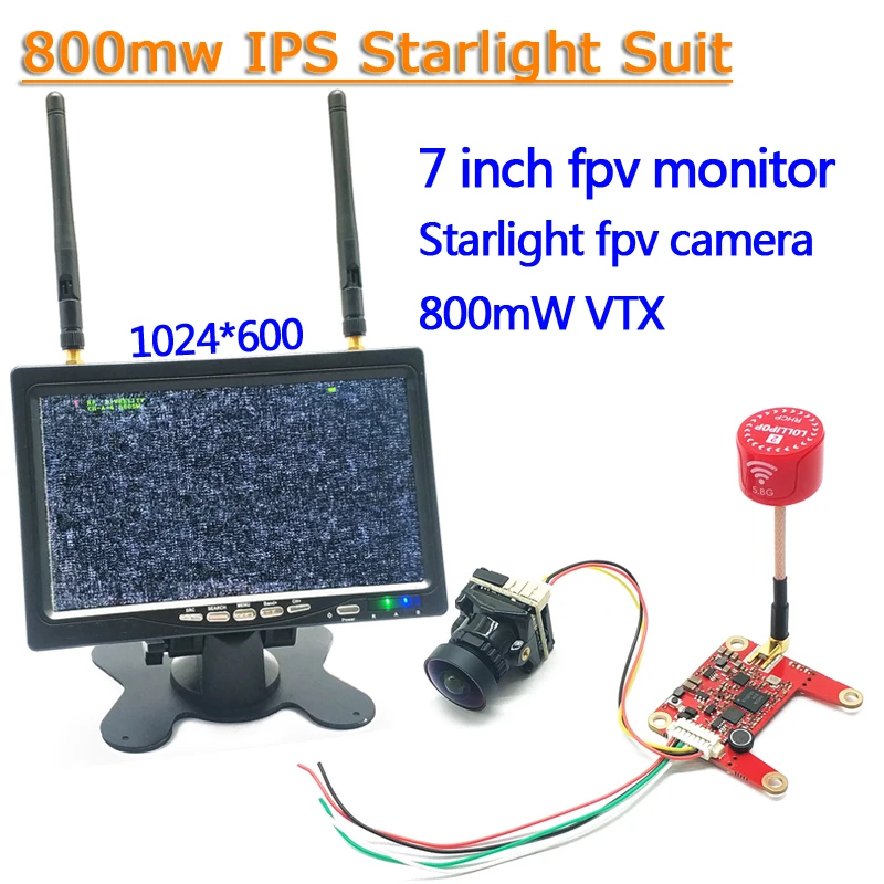 Monitor-HD-IPS-de-7-pulgadas-5-8G-40CH-con-transmisor-ajustable-de ...