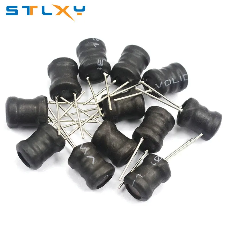 10PCS-Power-Inductor-DIP-68mm-6X8mm-2-2UH-4-7UH-10uH-22uH-100uH-330uH ...