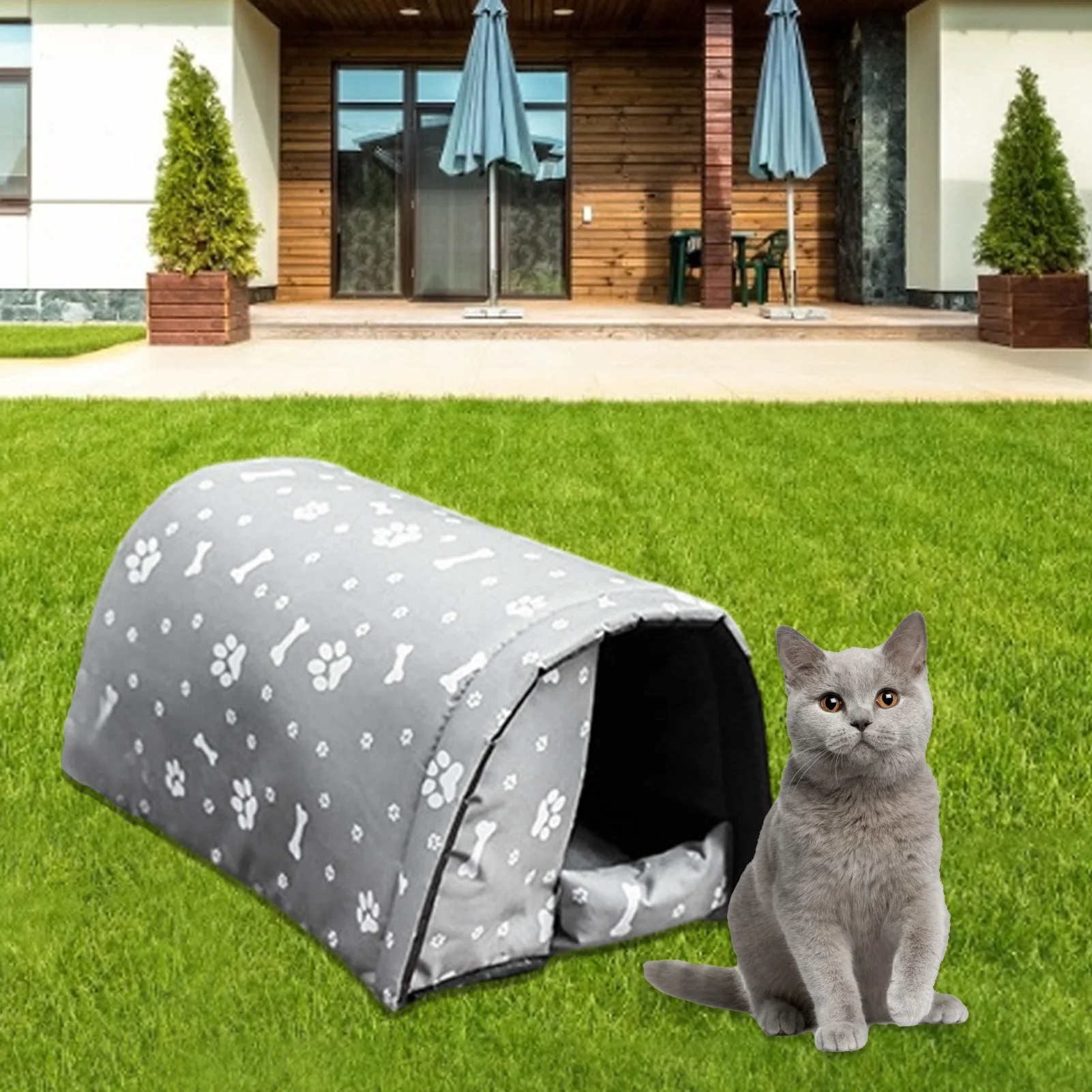 Waterproof Outdoor Cat House