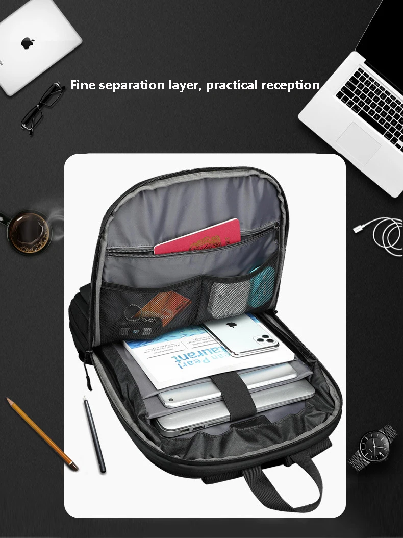 15.6 Inch Laptop Backpack Mobile Office Hybrid Computer Backpack For ...