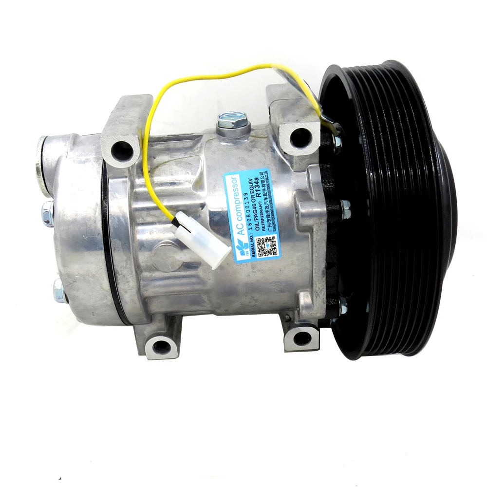 Compresor de aire acondicionado para coche, polea 8pk 20587125 85000458 ...