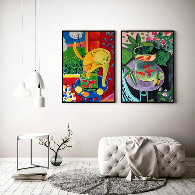 Matisse Red Fish And Sculpture