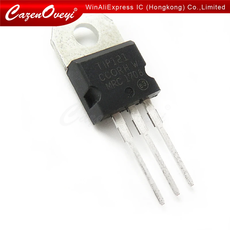 10-unids-lote-TIP121-Transistor-TIP-121-TO-220-Darlington-NPN-80V-5A ...