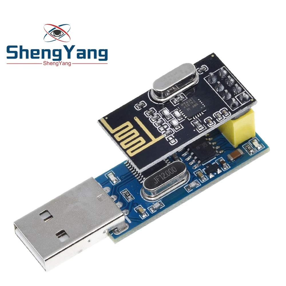 TZT-USB-para-Serial-Port-Adapter-Board-M-dulo-sem-fio-2-4G-NRF24L01 ...