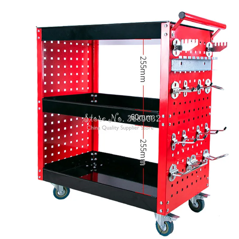 Multifunctional Tool Storage Rack For Maintenance Workshop 3 Layers ...